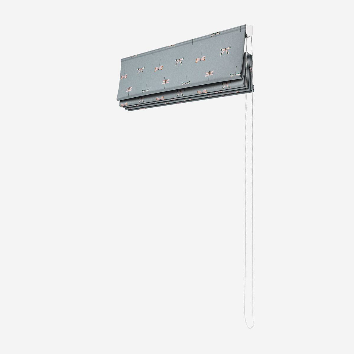 Sophie Allport Water Colour Dragonfly Blue Roman Blind | Blinds Direct