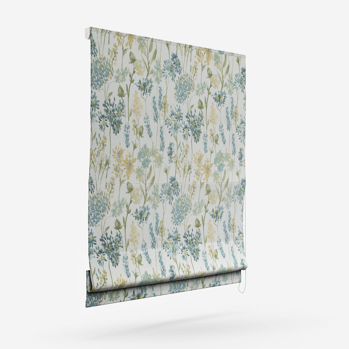 Etta Azure Roman Blind | Blinds Direct