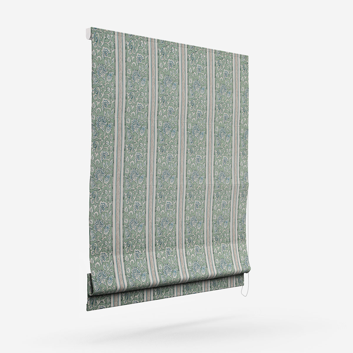Isolde Pine Roman Blind | Blinds Direct