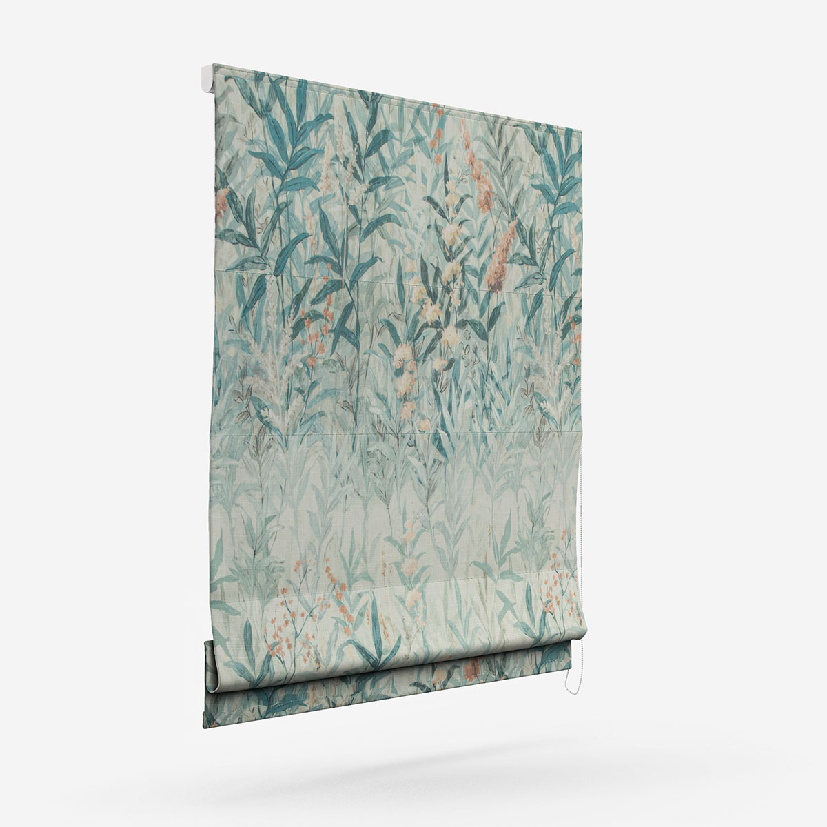 Wildflower Fields Moonstone Roman Blind | Blinds Direct