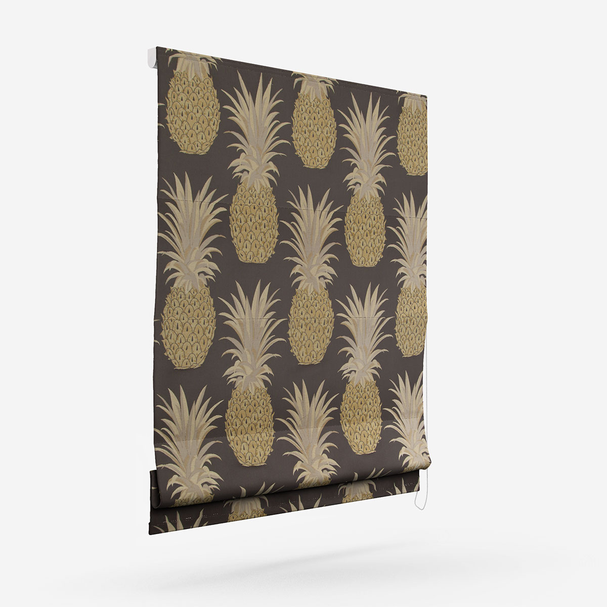 KAI Aloha Cocoa Roman Blind | Blinds Direct