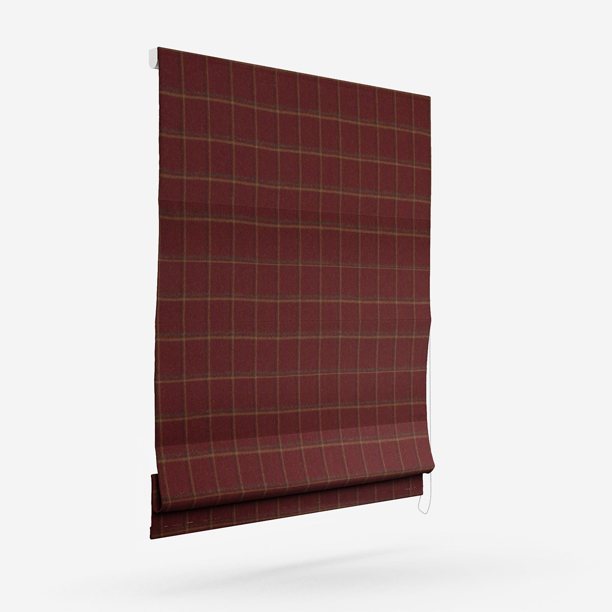 MOON St Andrew Claret Roman Blind | Blinds Direct