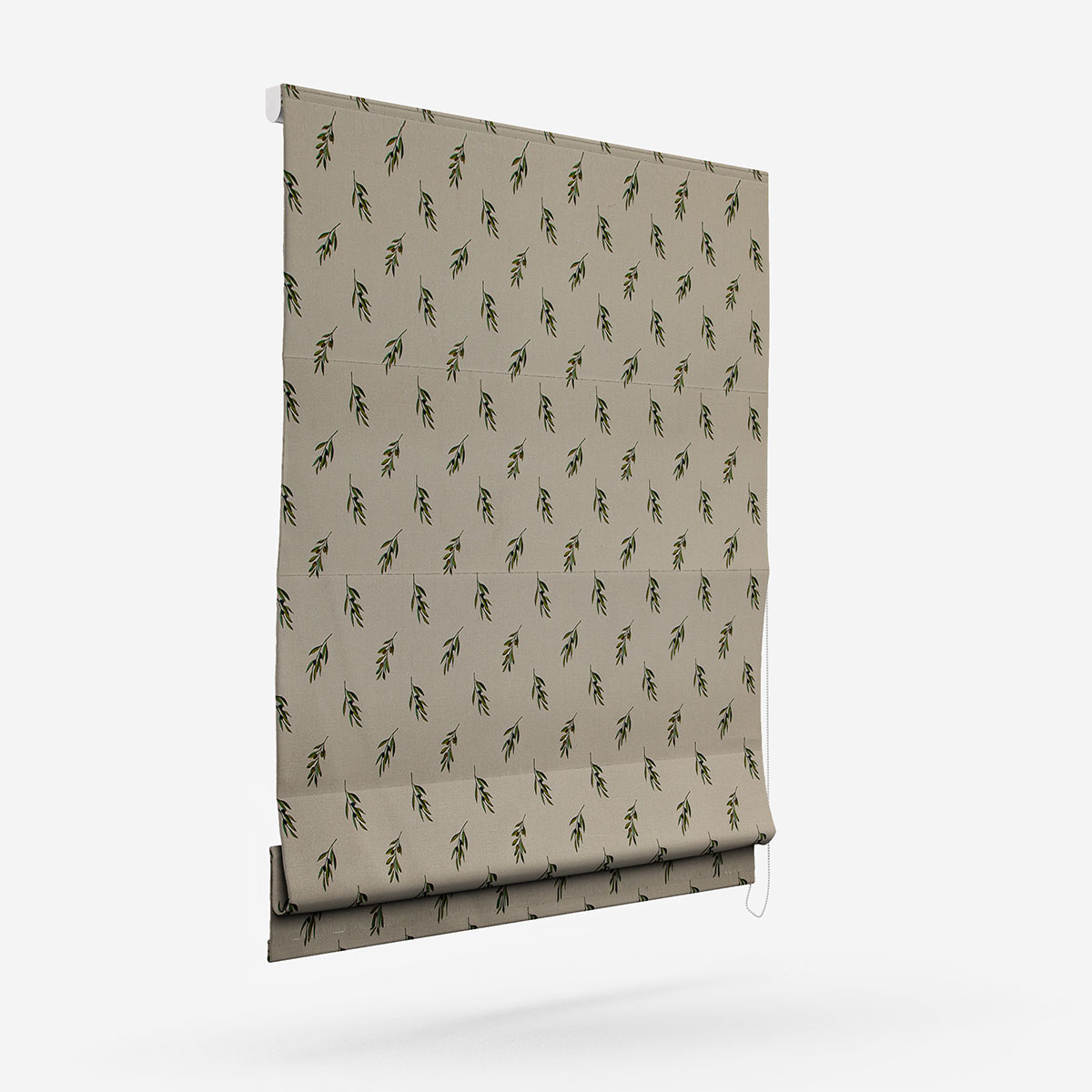 Sophie Allport Olive Neutral Roman Blind | Blinds Direct