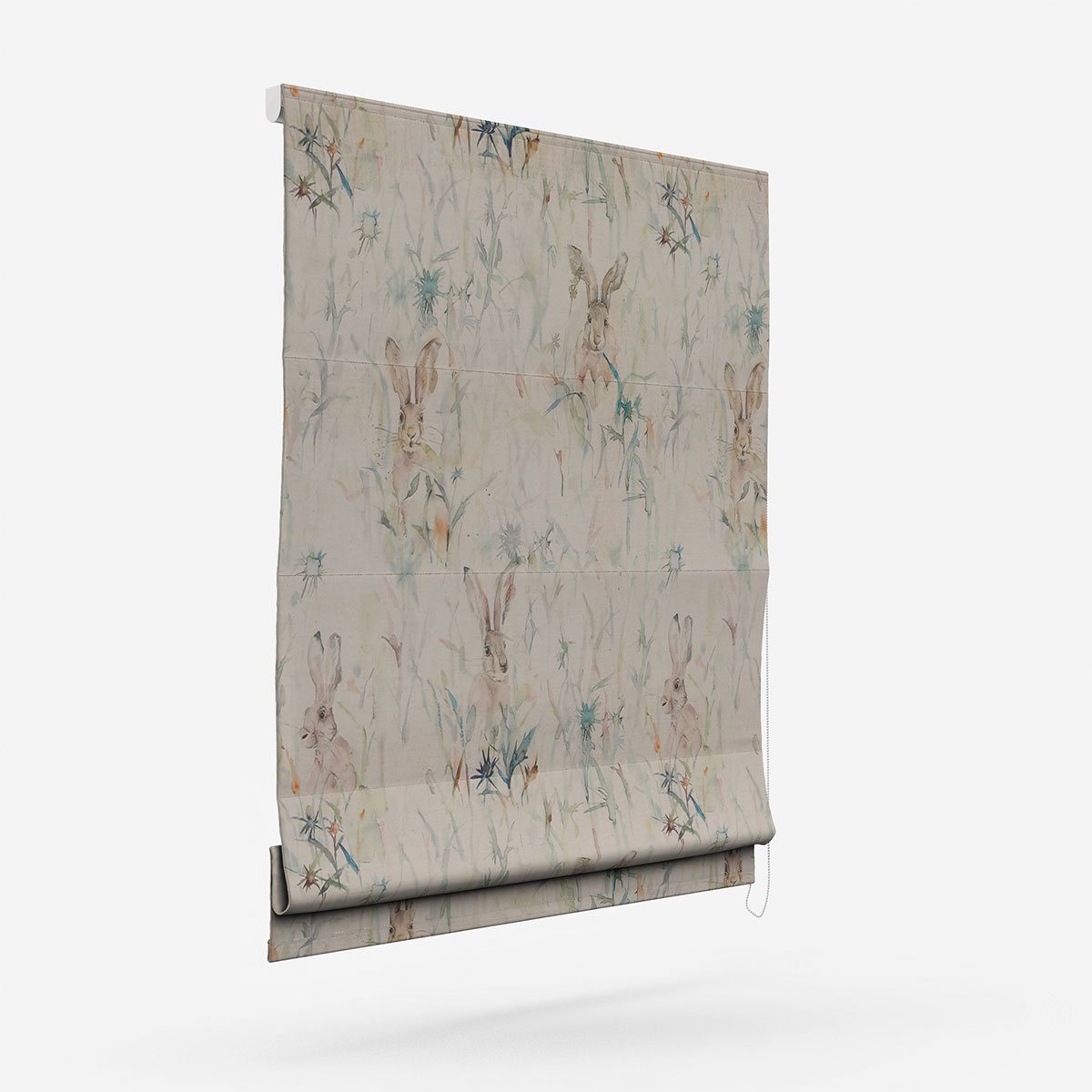 Voyage Jack Rabbit Linen Roman Blind | Blinds Direct