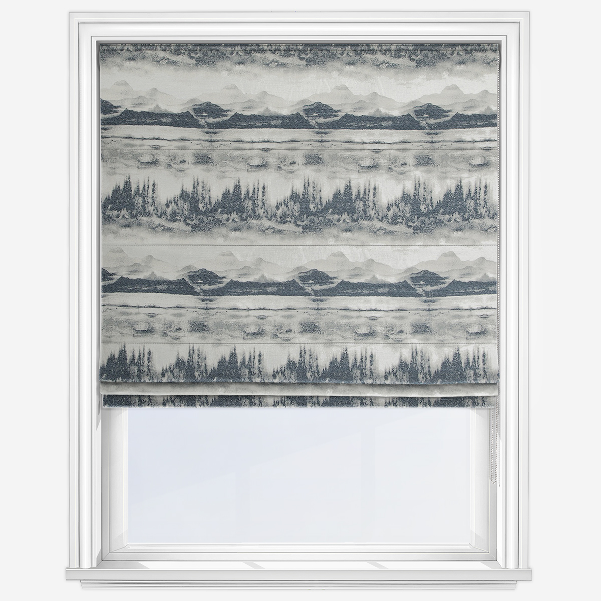 Amaro Indigo Roman Blind | Blinds Direct