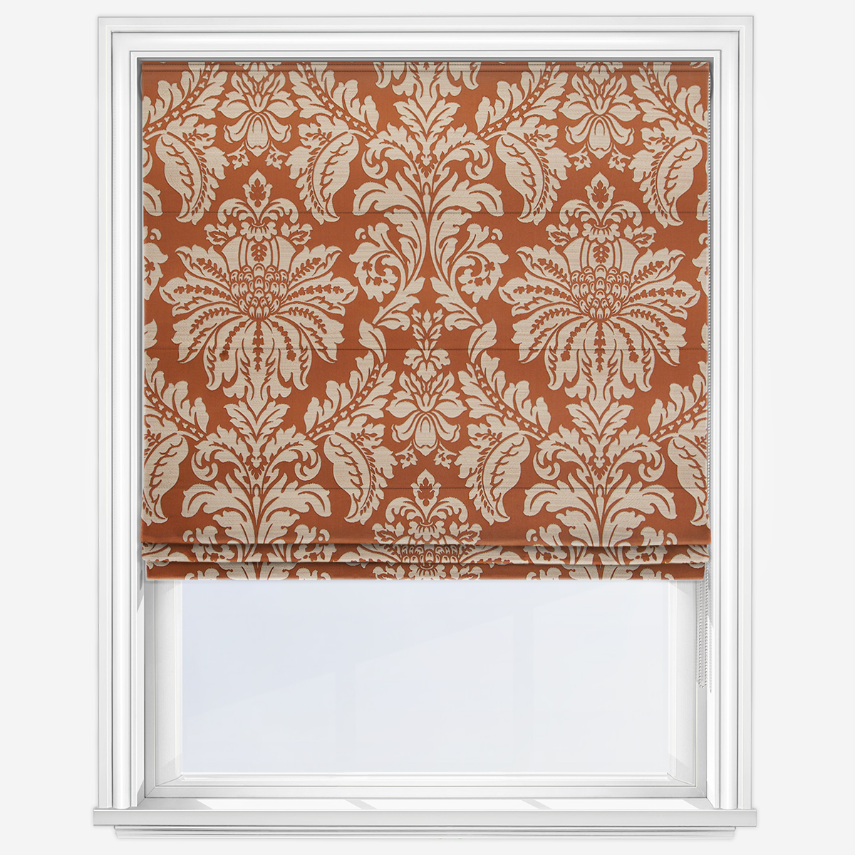 Anzio Rust Roman Blind | Blinds Direct