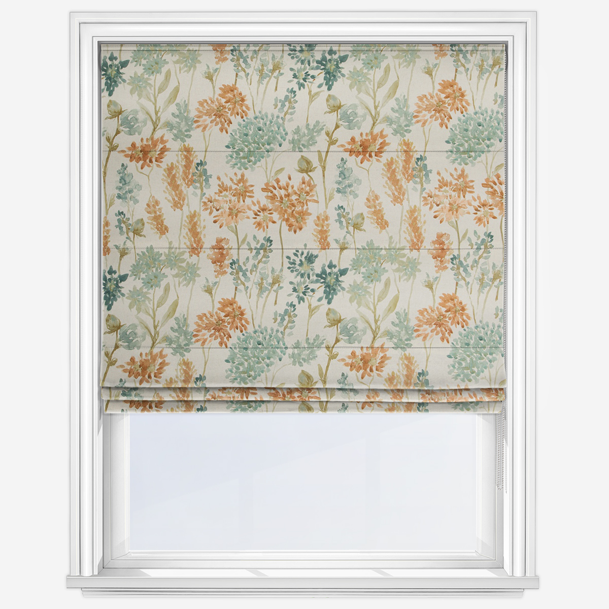 Etta Ginger Roman Blind | Blinds Direct