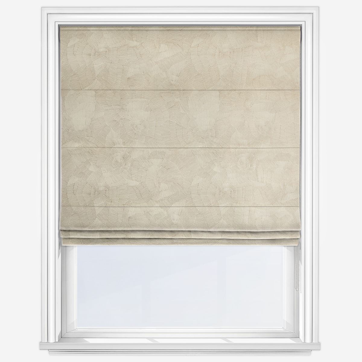 Casamance Cleo Sable Roman Blind | Blinds Direct