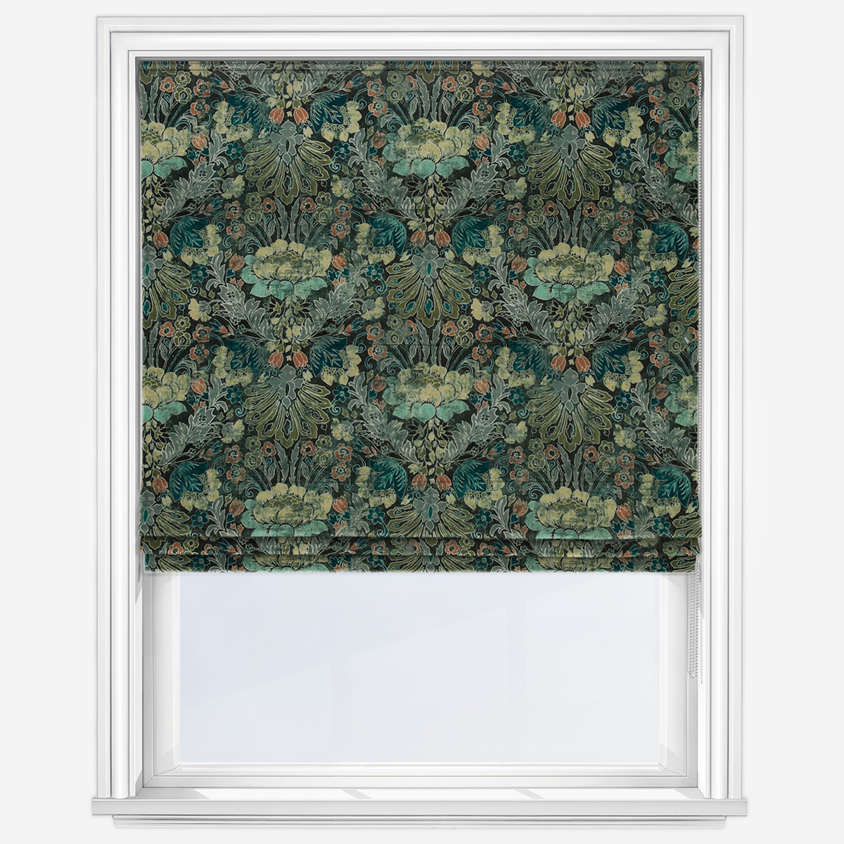 Ashbourne Jade Roman Blind | Blinds Direct