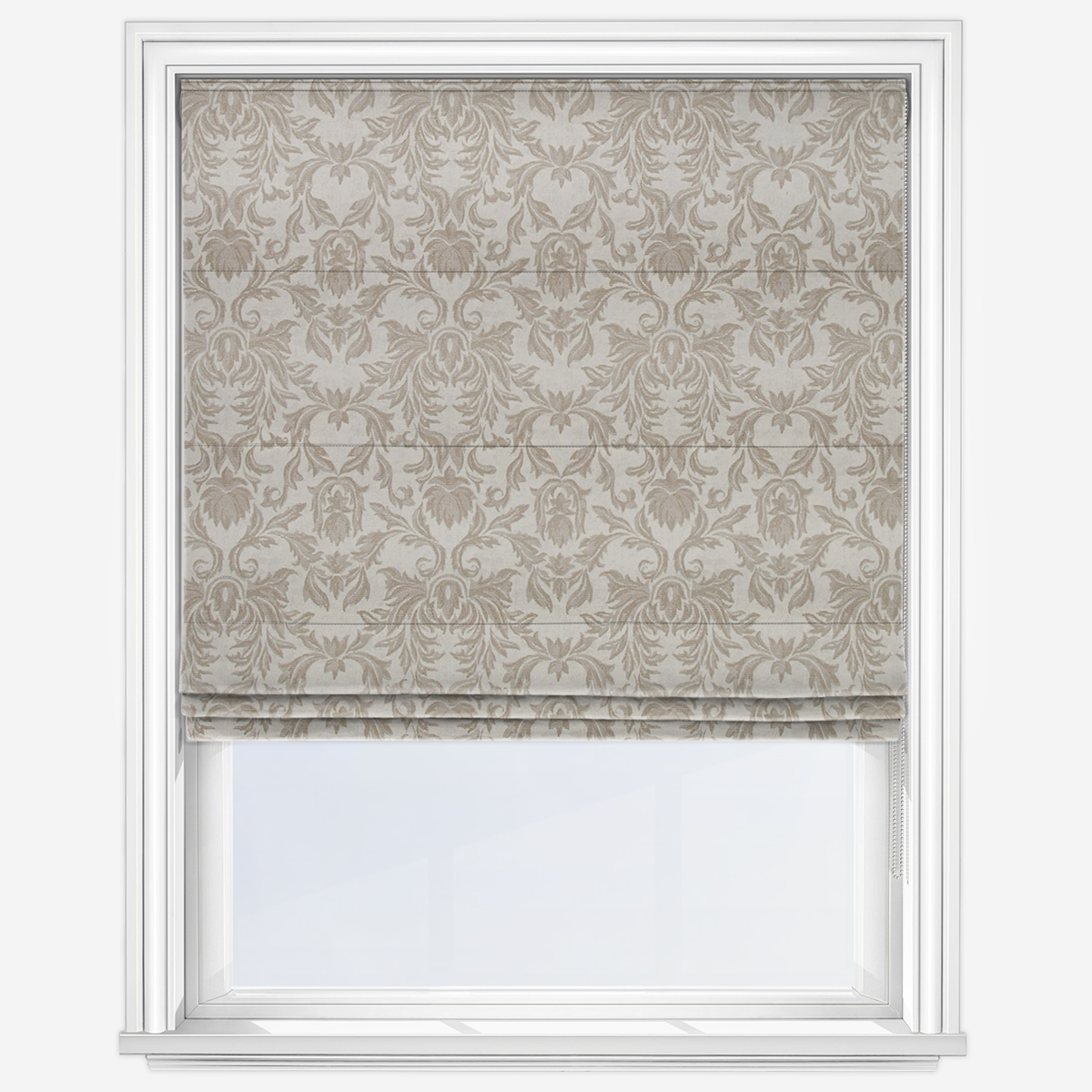 Belgravia Natural Roman Blind | Blinds Direct