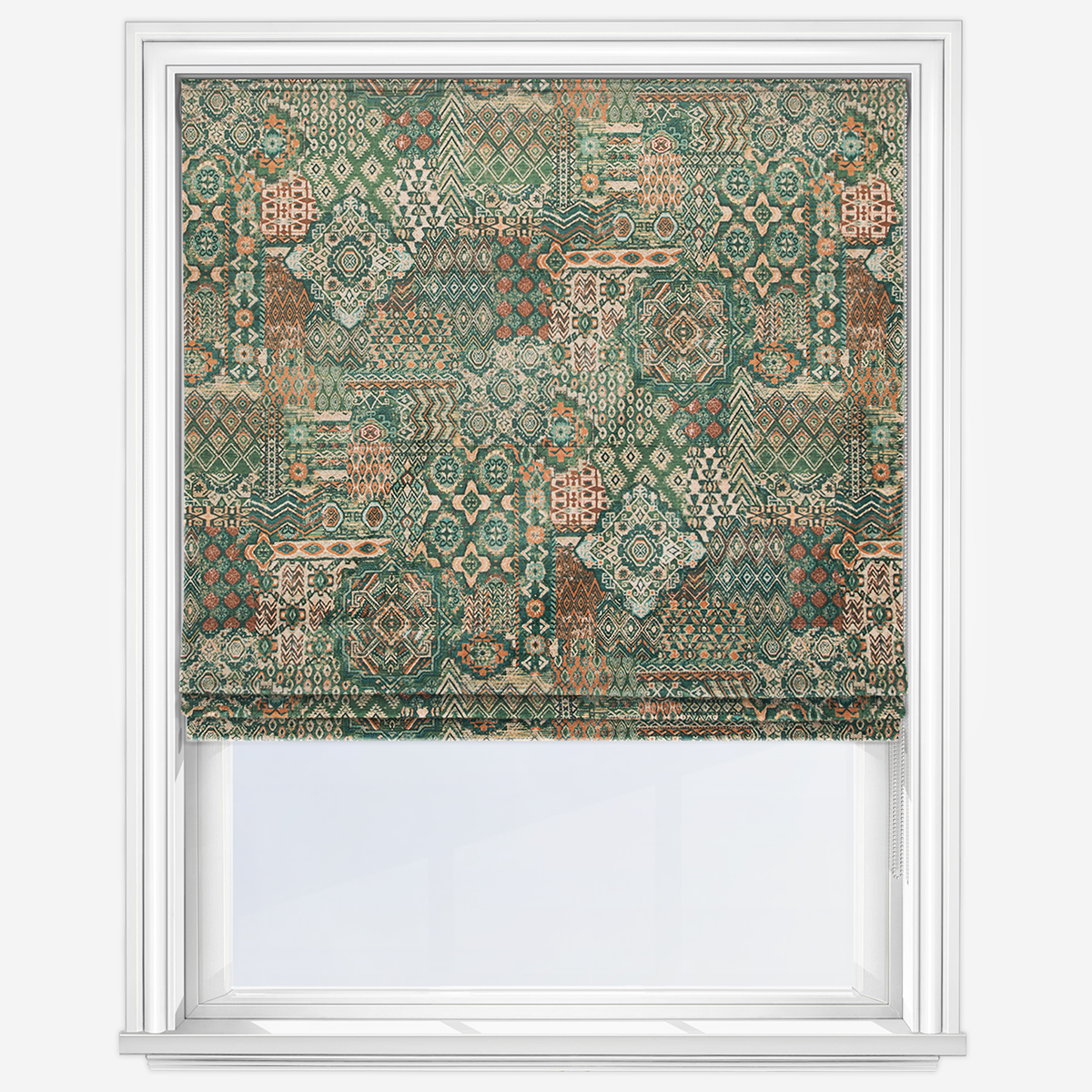 Persia Jade Roman Blind | Blinds Direct