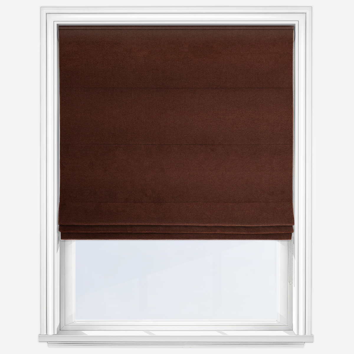 Monaco Rust Roman Blind | Blinds Direct