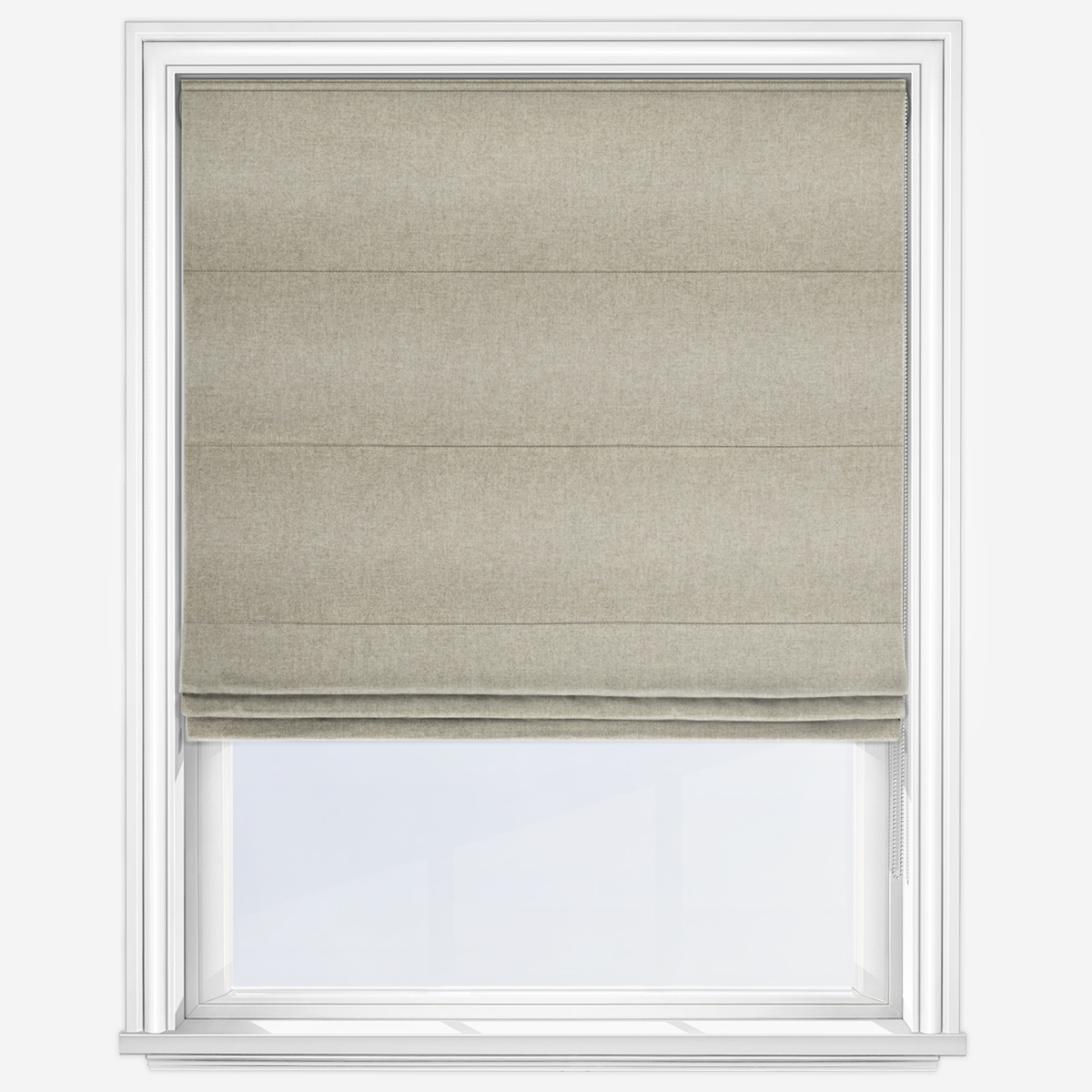 MOON Earth Oatmeal Roman Blind | Blinds Direct