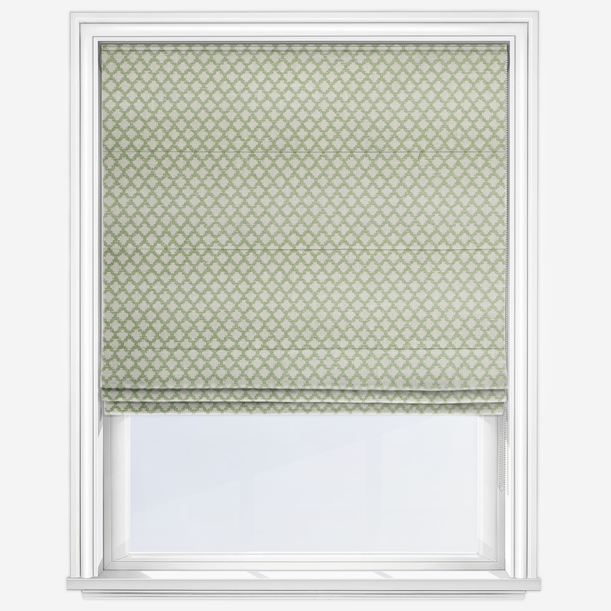 Ervan Seaweed Roman Blind | Blinds Direct