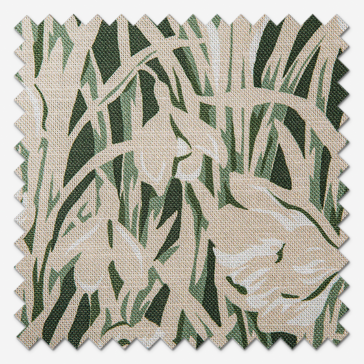 Emily Bond Crocus Green Roman Blind | Blinds Direct