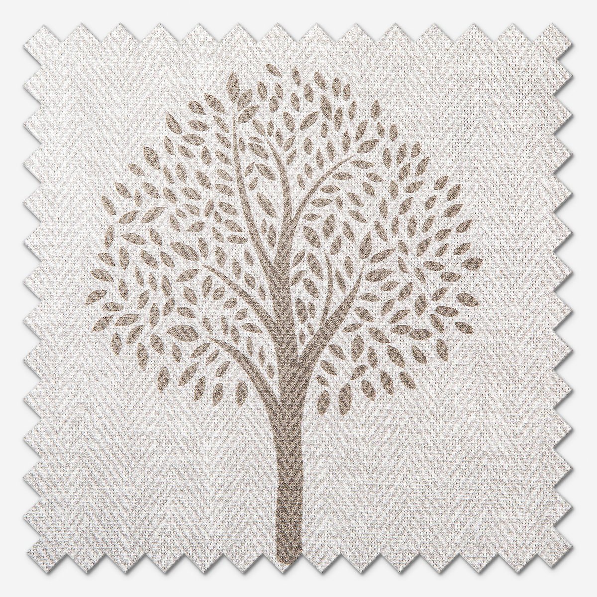 Emily Bond Yew Tree Linen Roman Blind | Blinds Direct