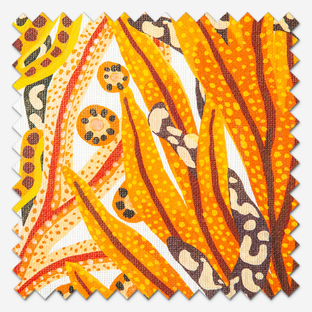 Harlequin Acropora Brazilian Rosewood Nectrar Curtain | Blinds Direct