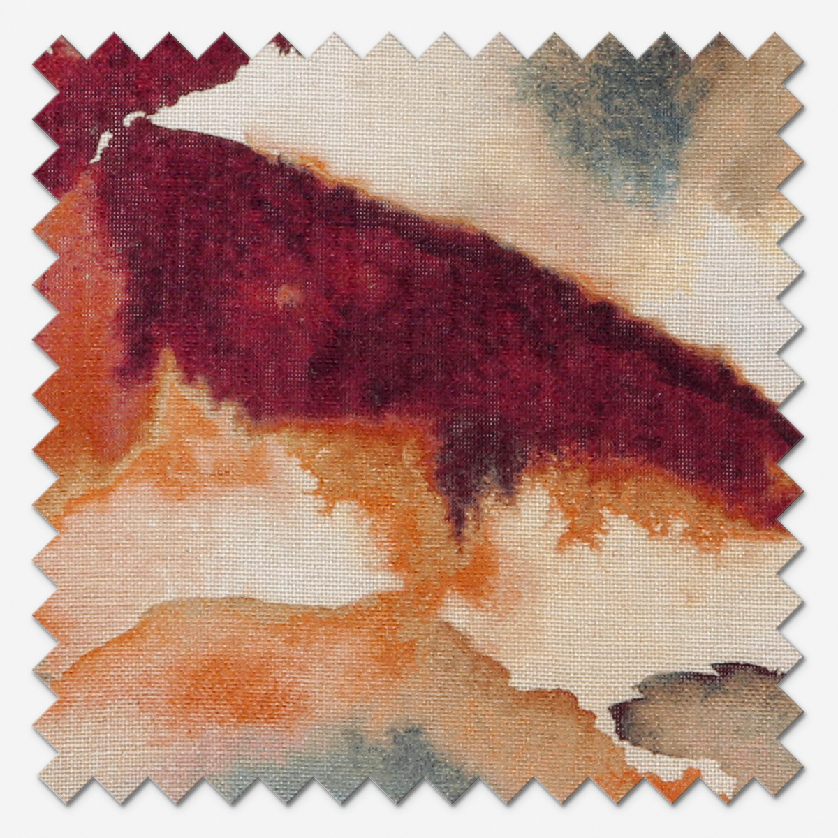 Harlequin Flores Rust Cushion | Blinds Direct