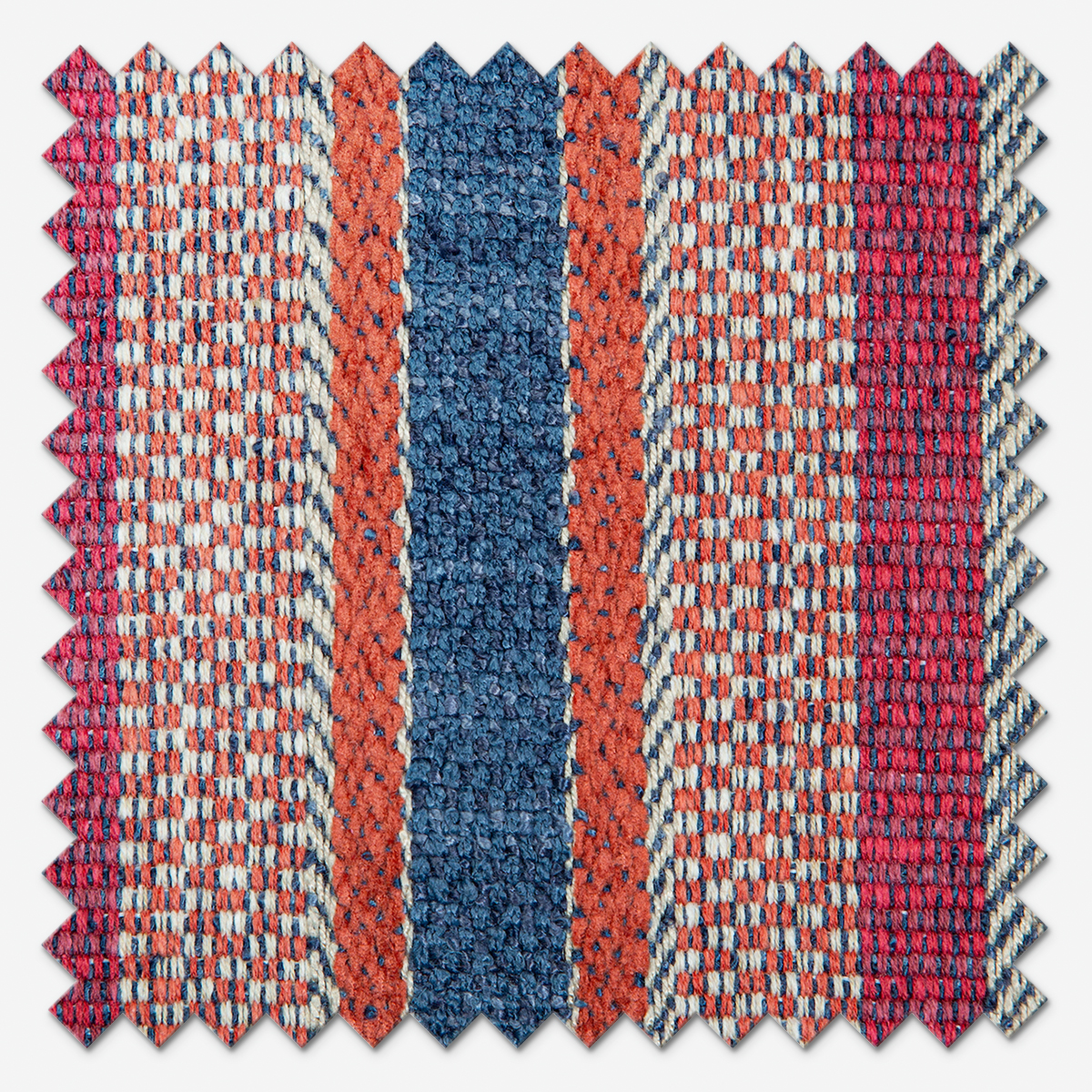 Aspen Indigo Curtain | Blinds Direct