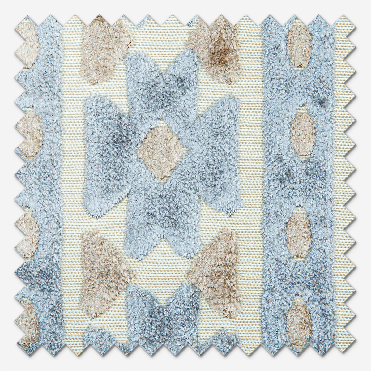 Bazaar Glacier Curtain | Blinds Direct