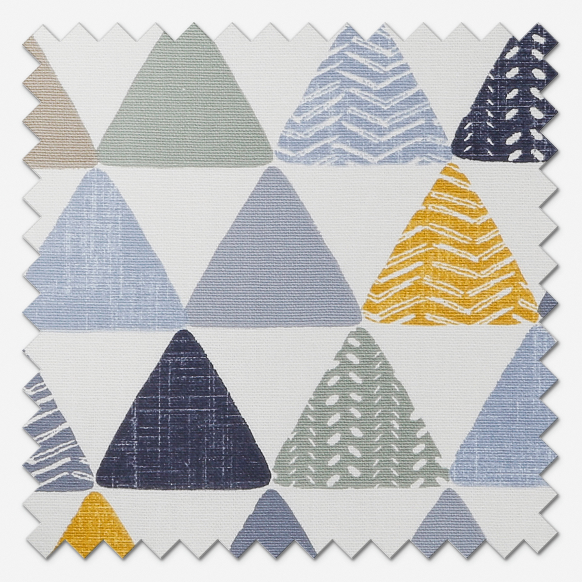 Pyramids Ochre Roman Blind | Blinds Direct