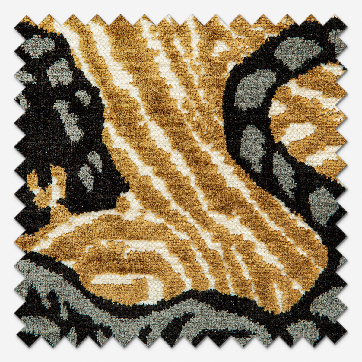 KAI Kaida Brass Curtain | Blinds Direct