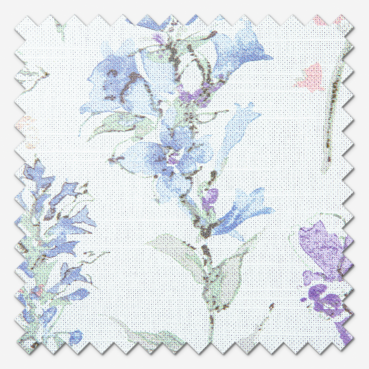 Laura Ashley Wild Meadow Chalk Pink Roman Blind | Blinds Direct