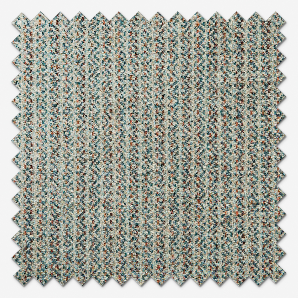 MOON Abraham Aqua Rust Curtain | Blinds Direct