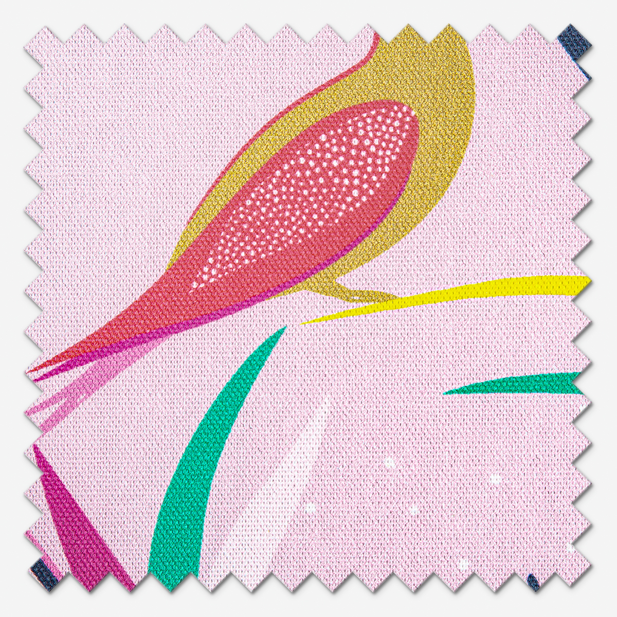 Sara Miller Bamboo Soft Pink Roman Blind | Blinds Direct