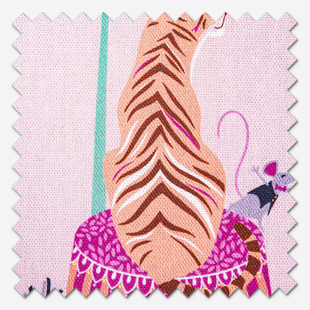 Sara Miller Circus Pink Roman Blind | Blinds Direct