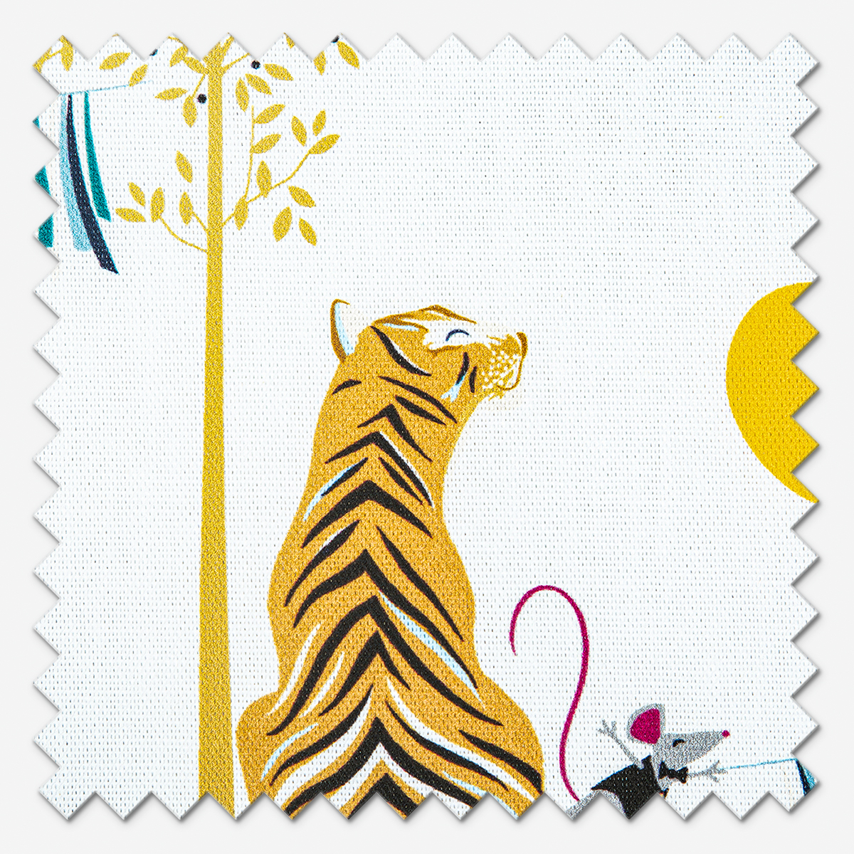 Sara Miller Circus White Roman Blind | Blinds Direct