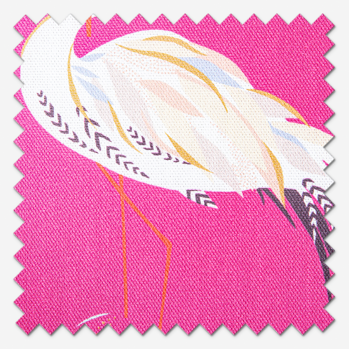 Sara Miller Heron Fuchsia Roman Blind | Blinds Direct