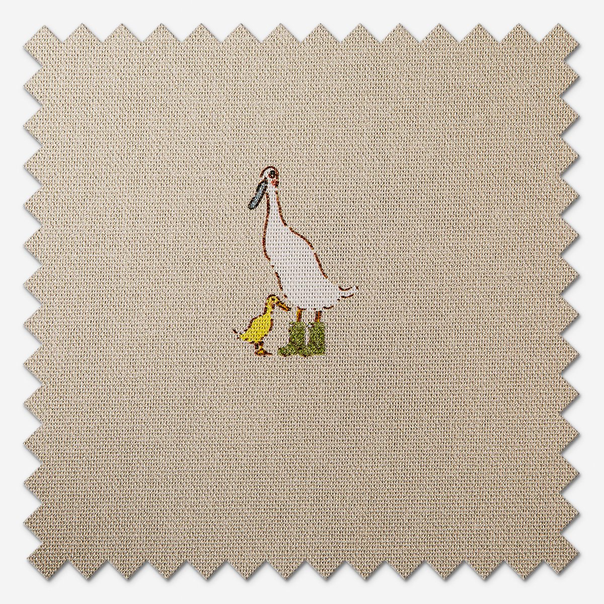 Sophie Allport Runner Duck Neutral Roman Blind | Blinds Direct