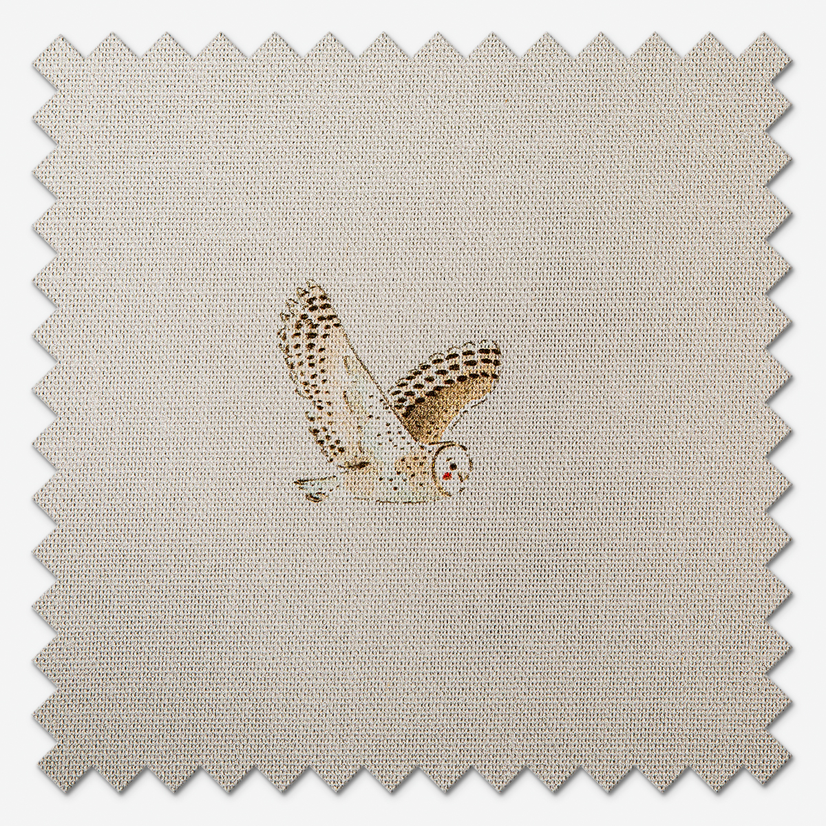 Sophie Allport Snowy Owls Off White Roman Blind | Blinds Direct