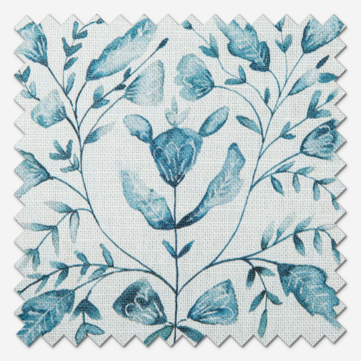 Voyage Juna Denim Curtain | Blinds Direct