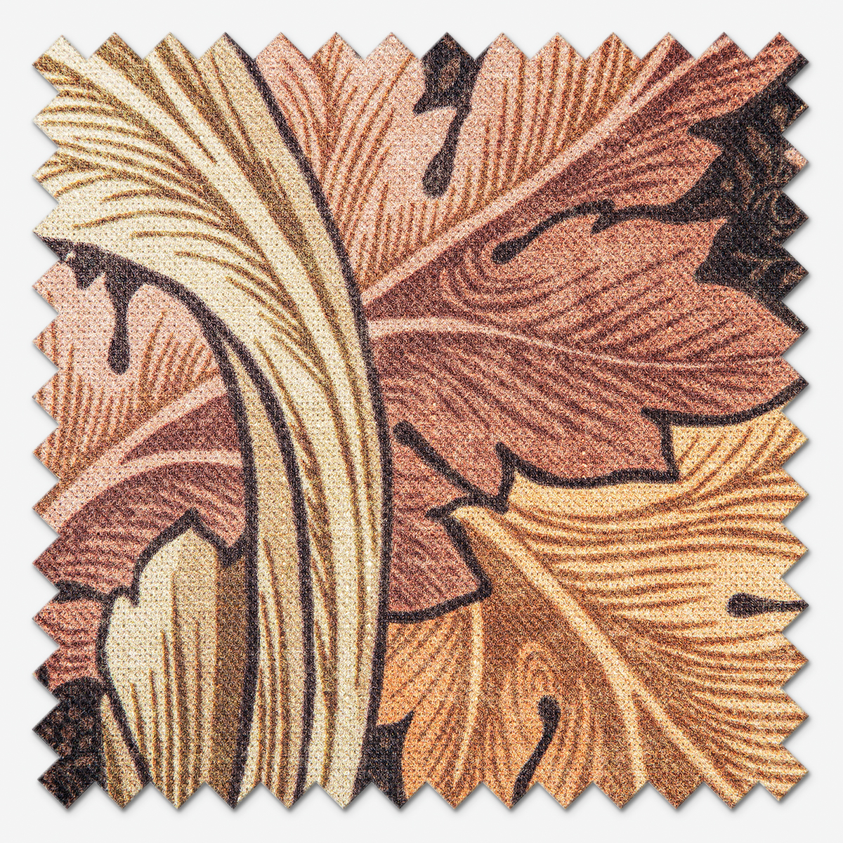 William Morris At Home Acanthus Acorn Curtain | Blinds Direct