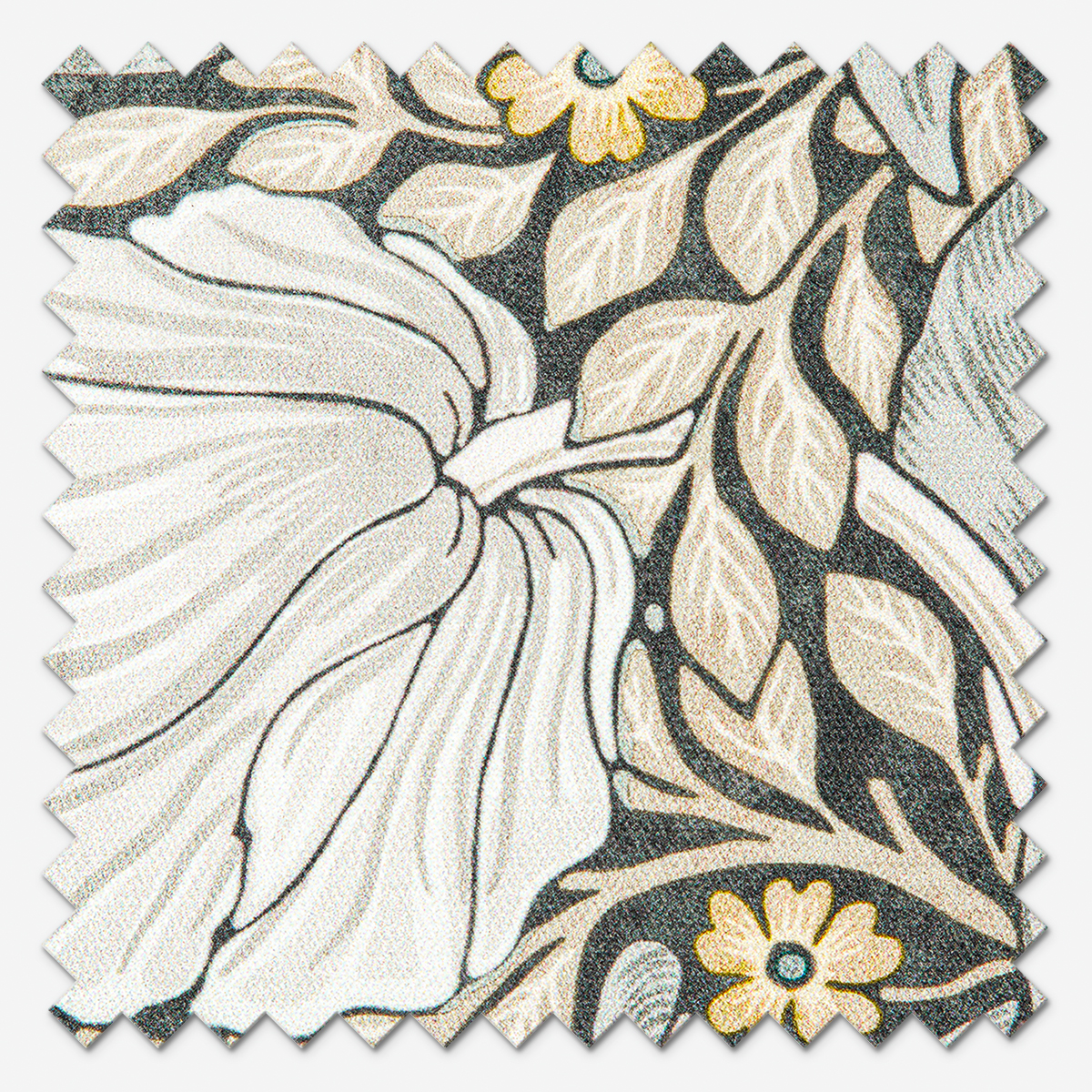 William Morris At Home Pimpernel Velvet Flint Curtain | Blinds Direct