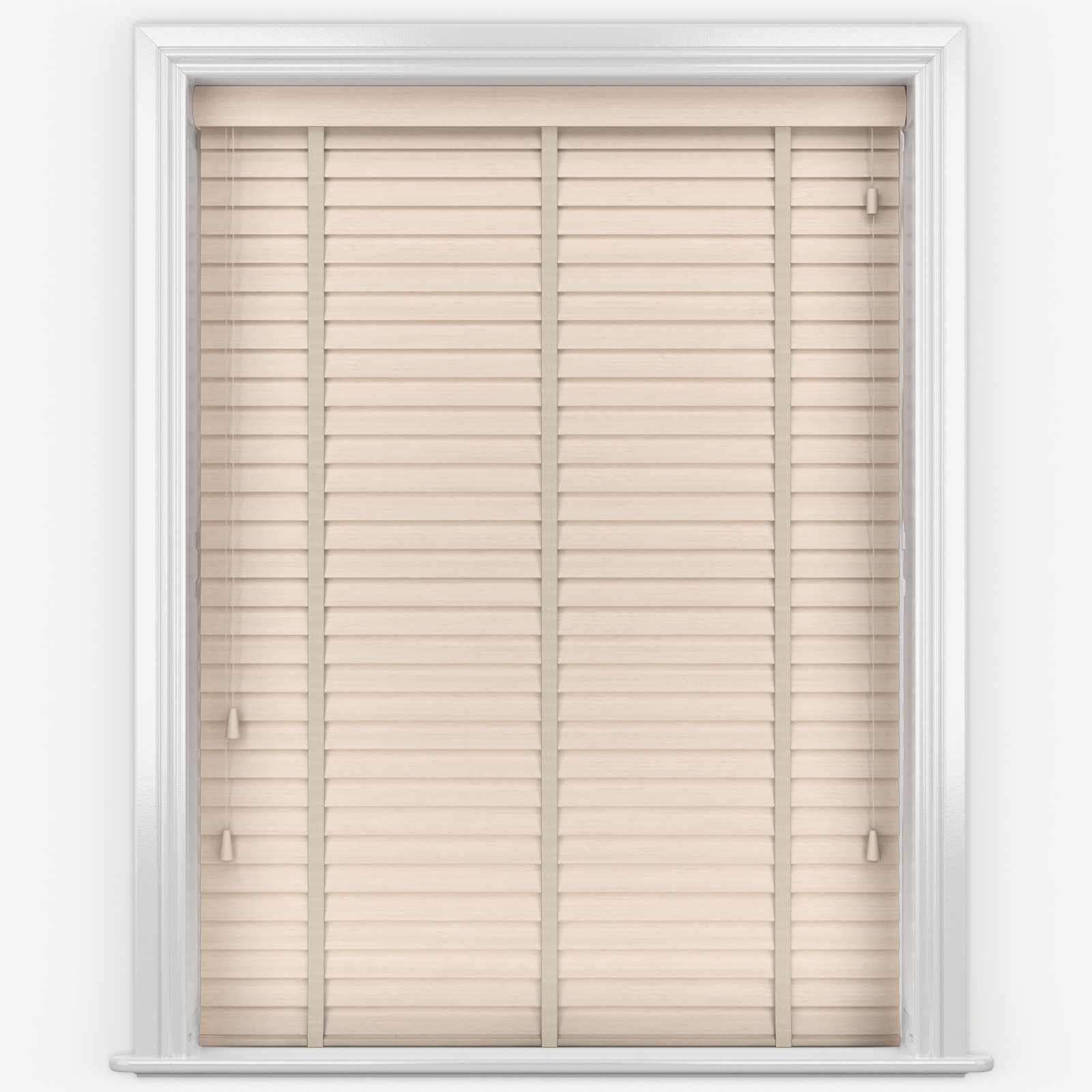 Hikari Bamboo Palm with Alabaster Tapes Wooden Venetian Blind | Blinds ...