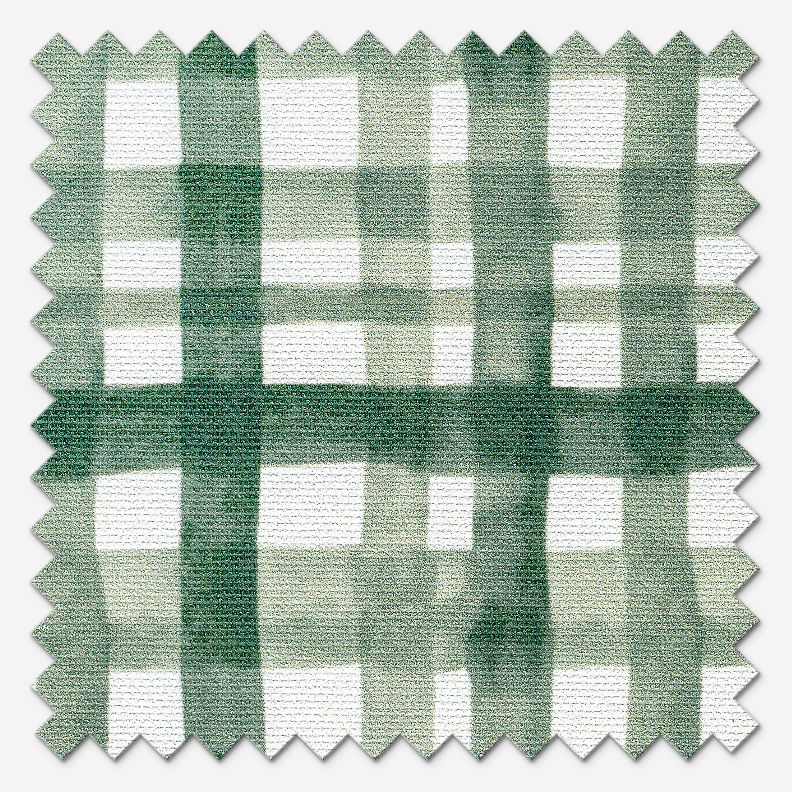 Gingham Evergreen Vertical Blind Replacement Slats | Blinds Direct