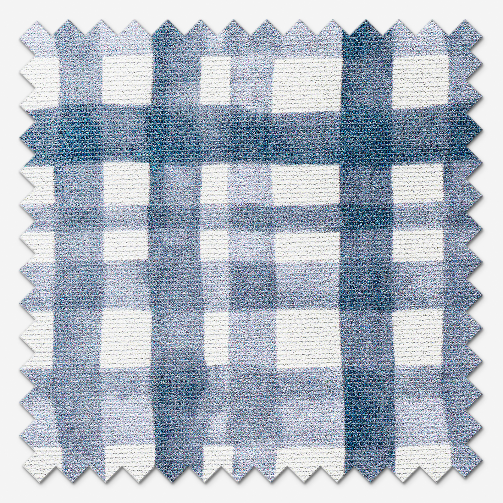 Gingham Marine Vertical Blind Replacement Slats | Blinds Direct