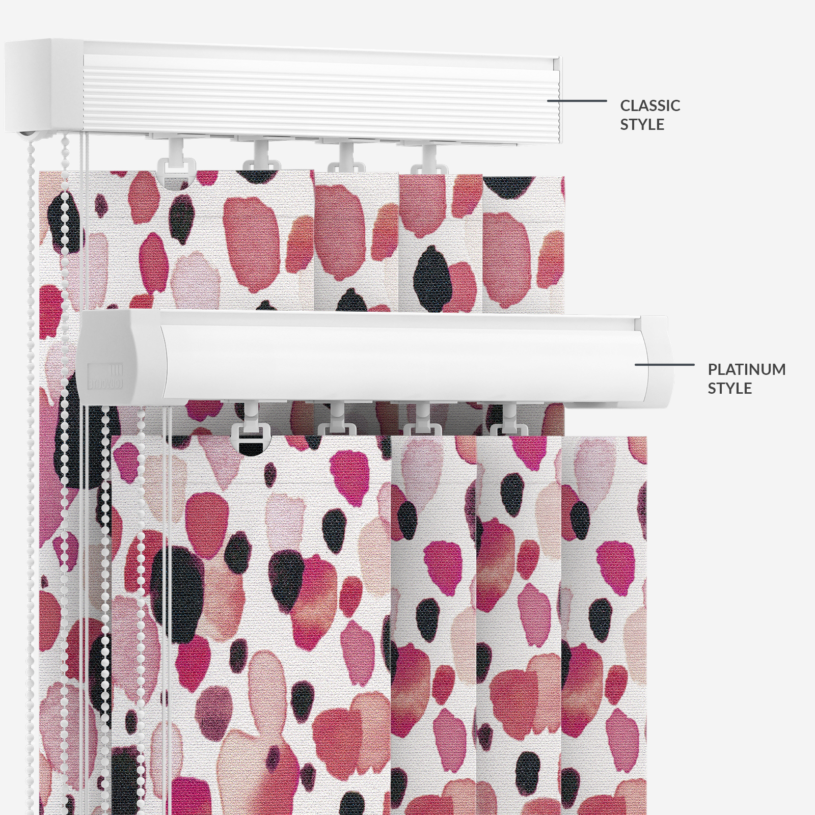 Vinnie Candy Vertical Blind | Blinds Direct
