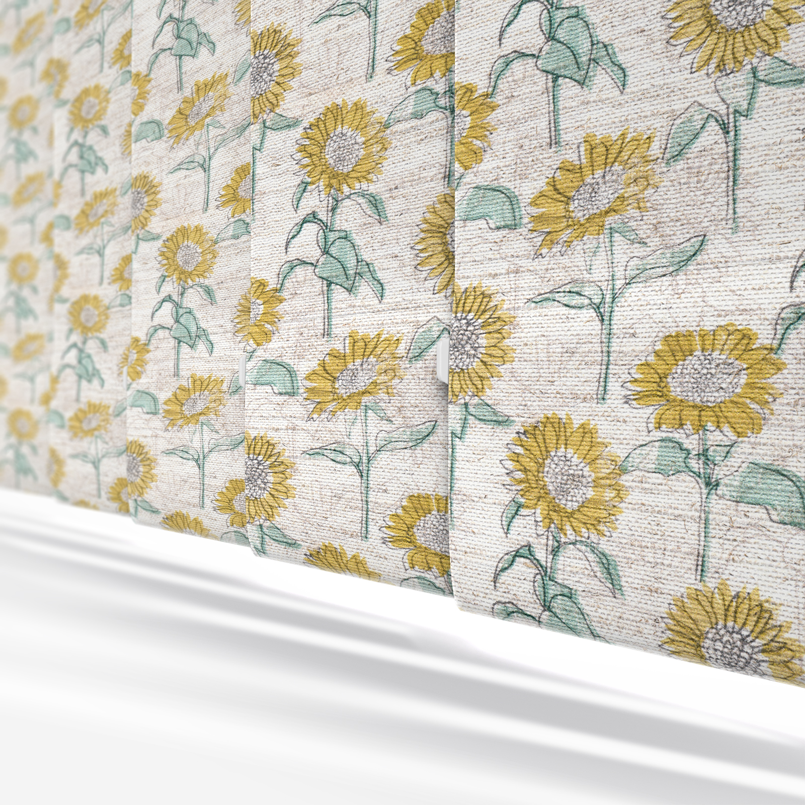 Gracie Sunshine Vertical Blind | Blinds Direct