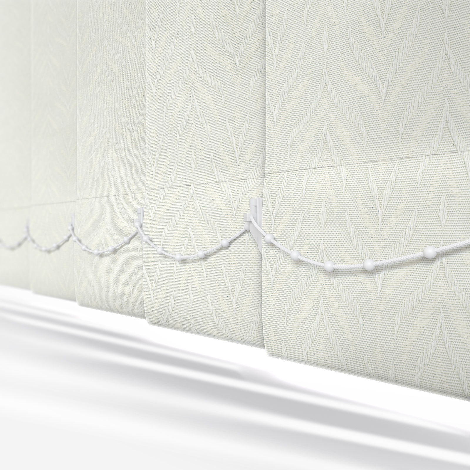 Kona Cream Vertical Blind | Blinds Direct