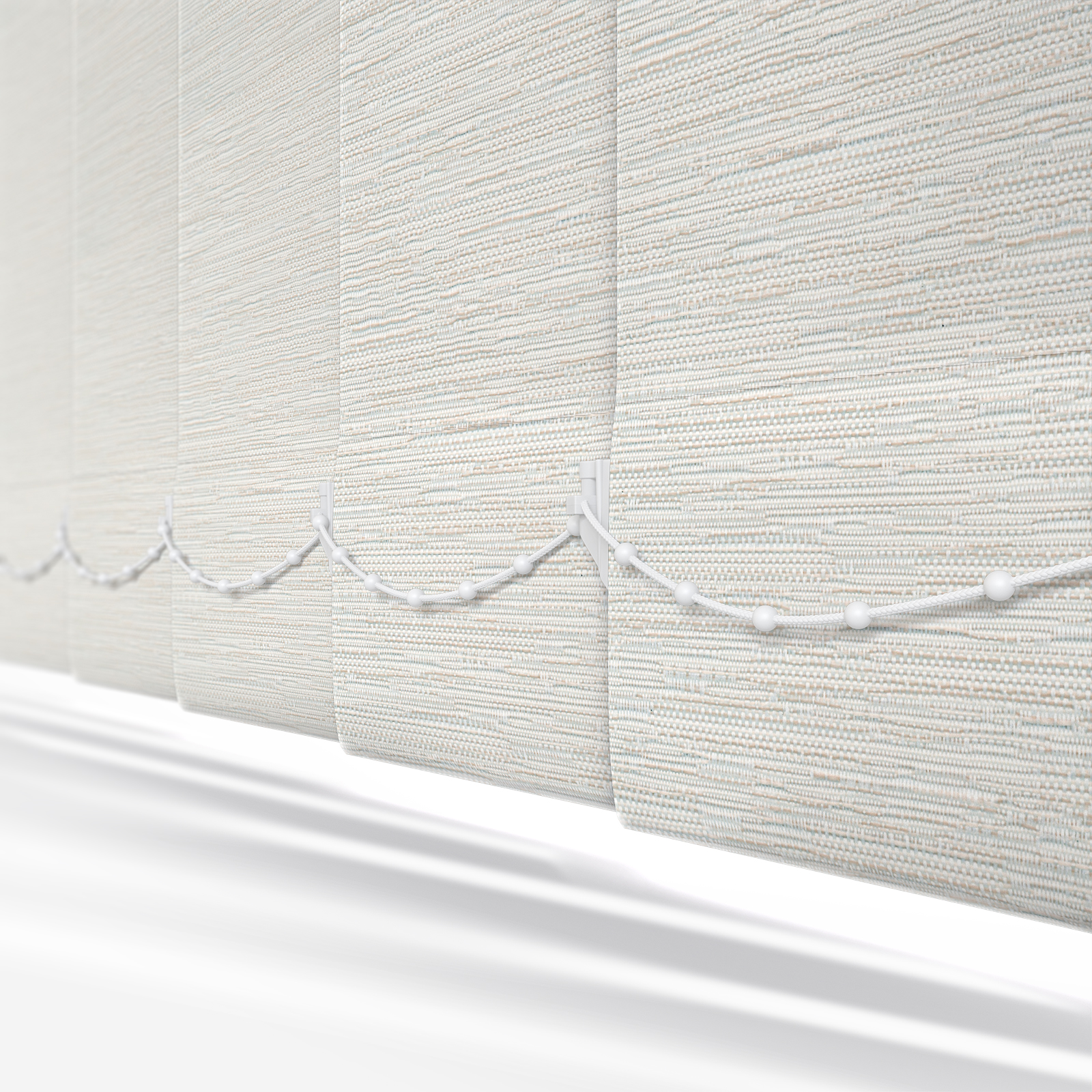 Mistral Linen Vertical Blind | Blinds Direct