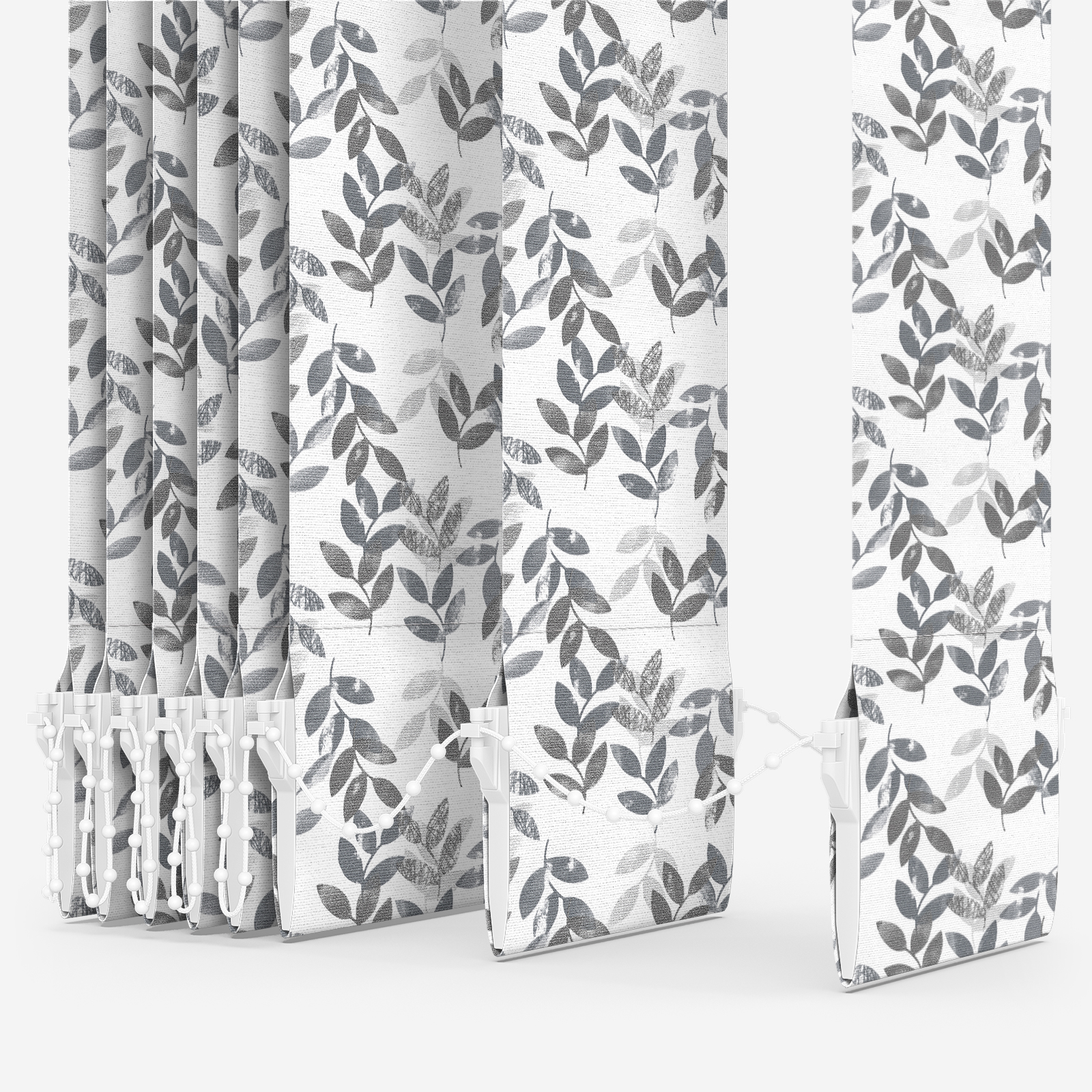 Maggie Iron Vertical Blind | Blinds Direct