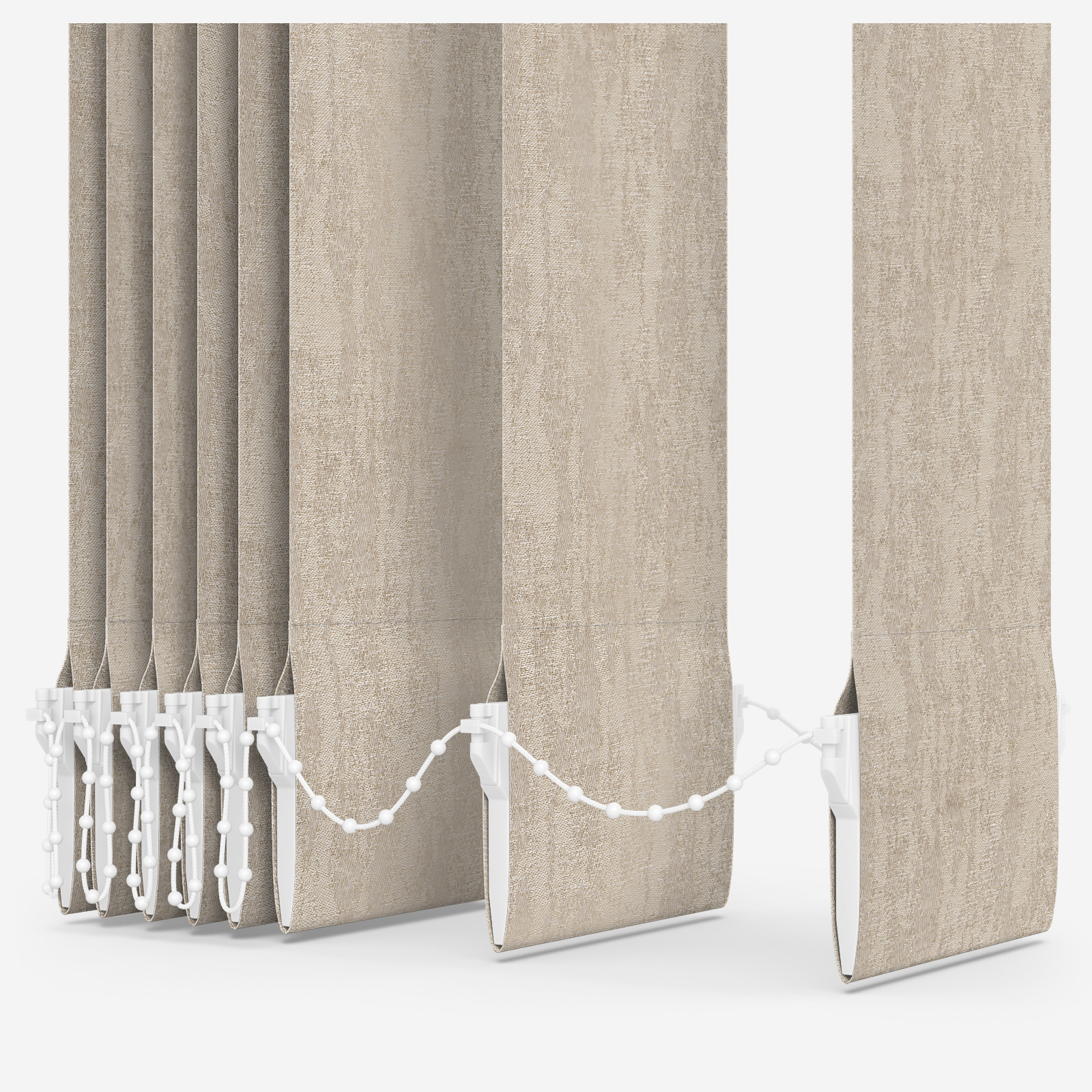 Radiance ASC Metallic Bronze Vertical Blind | Blinds Direct