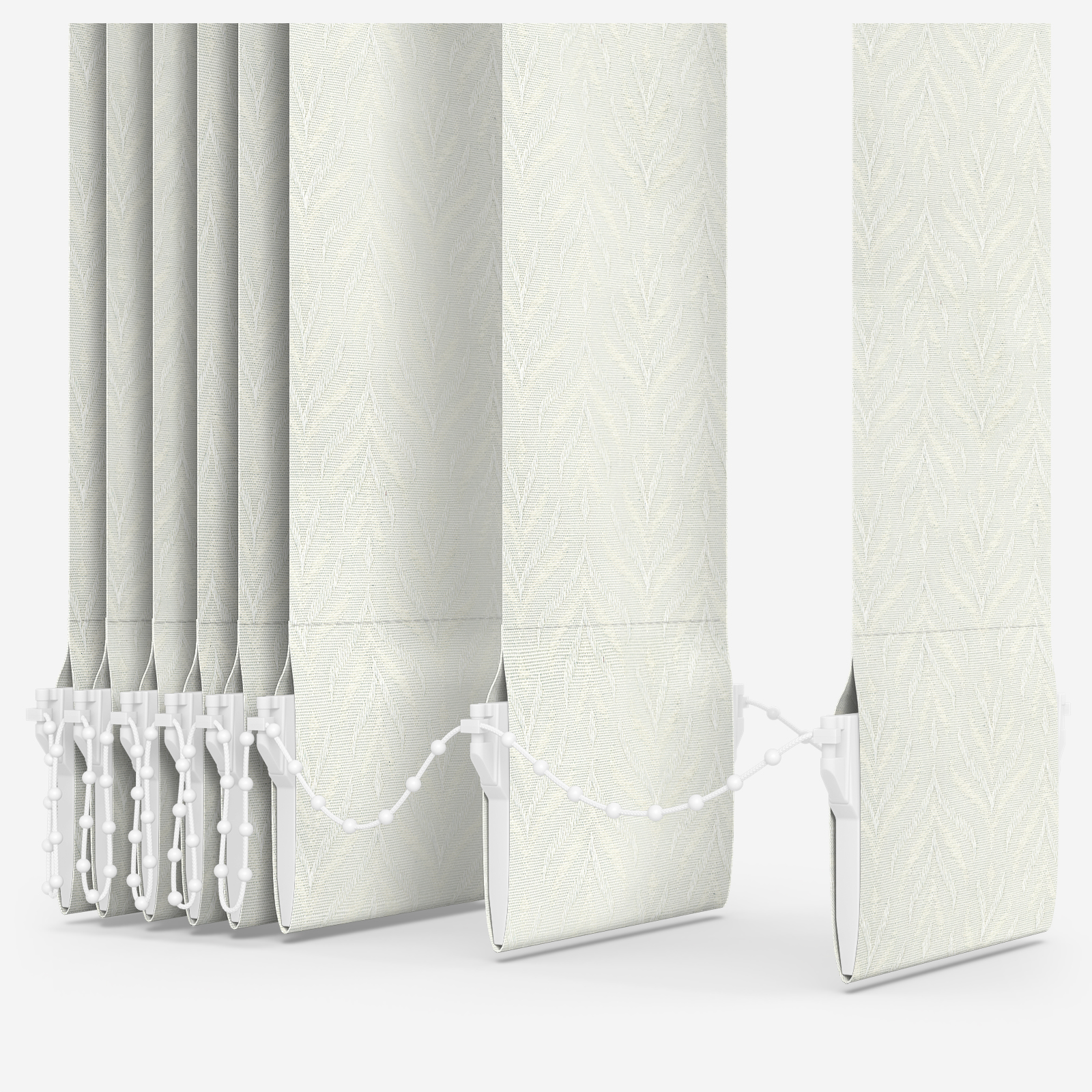 Kona Cream Vertical Blind | Blinds Direct