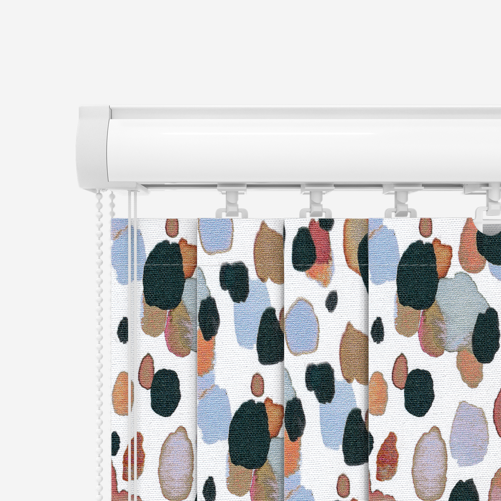 Vinnie Ginger Vertical Blind | Blinds Direct