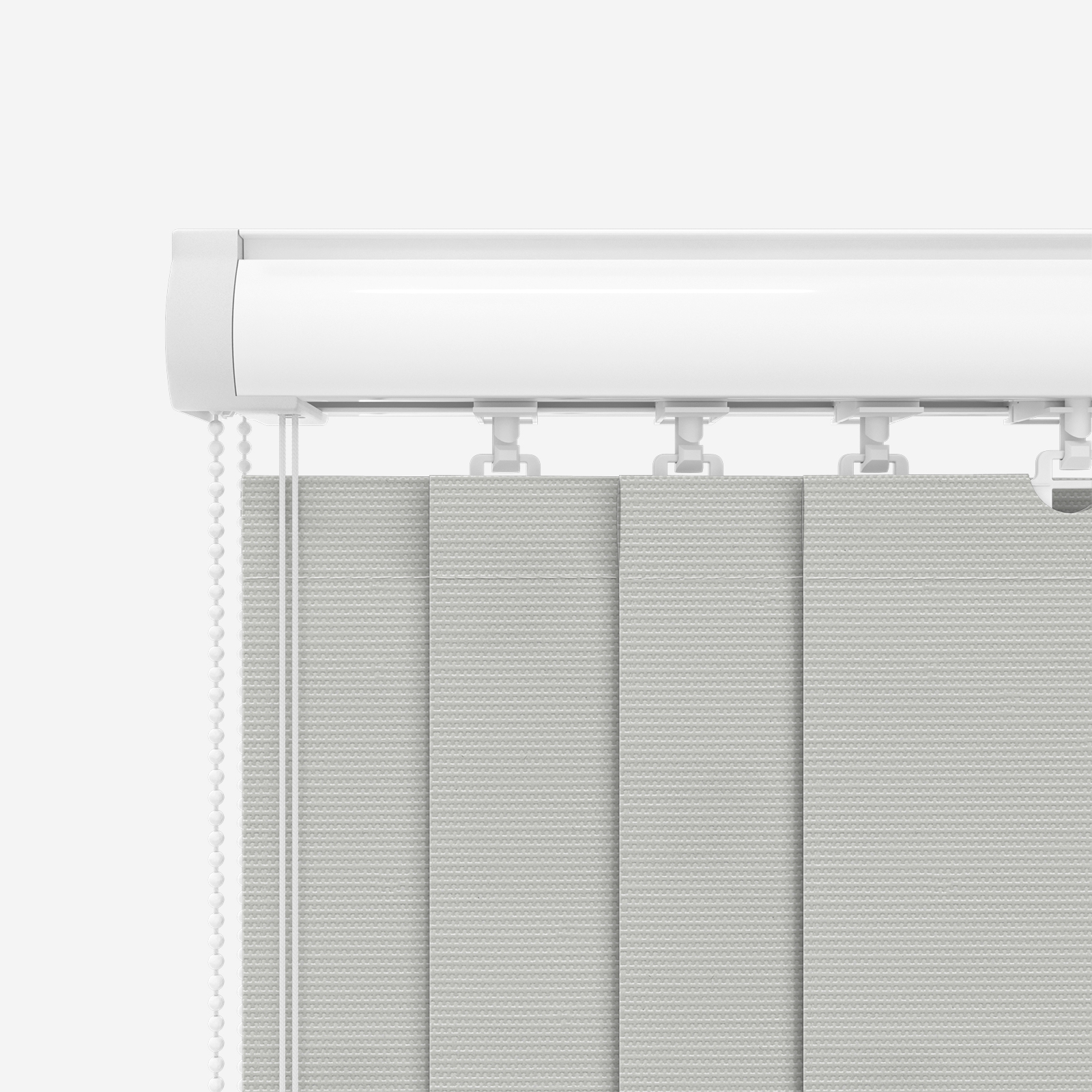 AquaLuxe Grey Vertical Blind | Blinds Direct