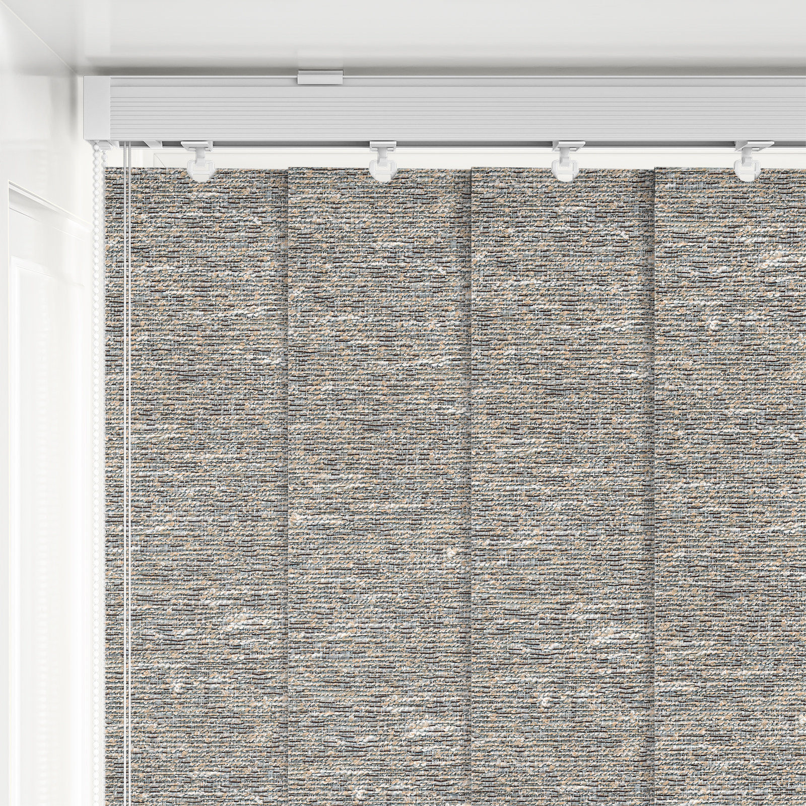 Tobin Brulee Vertical Blind | Blinds Direct
